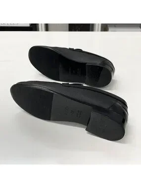 Hermes | Shoes | Hermes Destin Leather Kelly Loafers Black | Poshmark